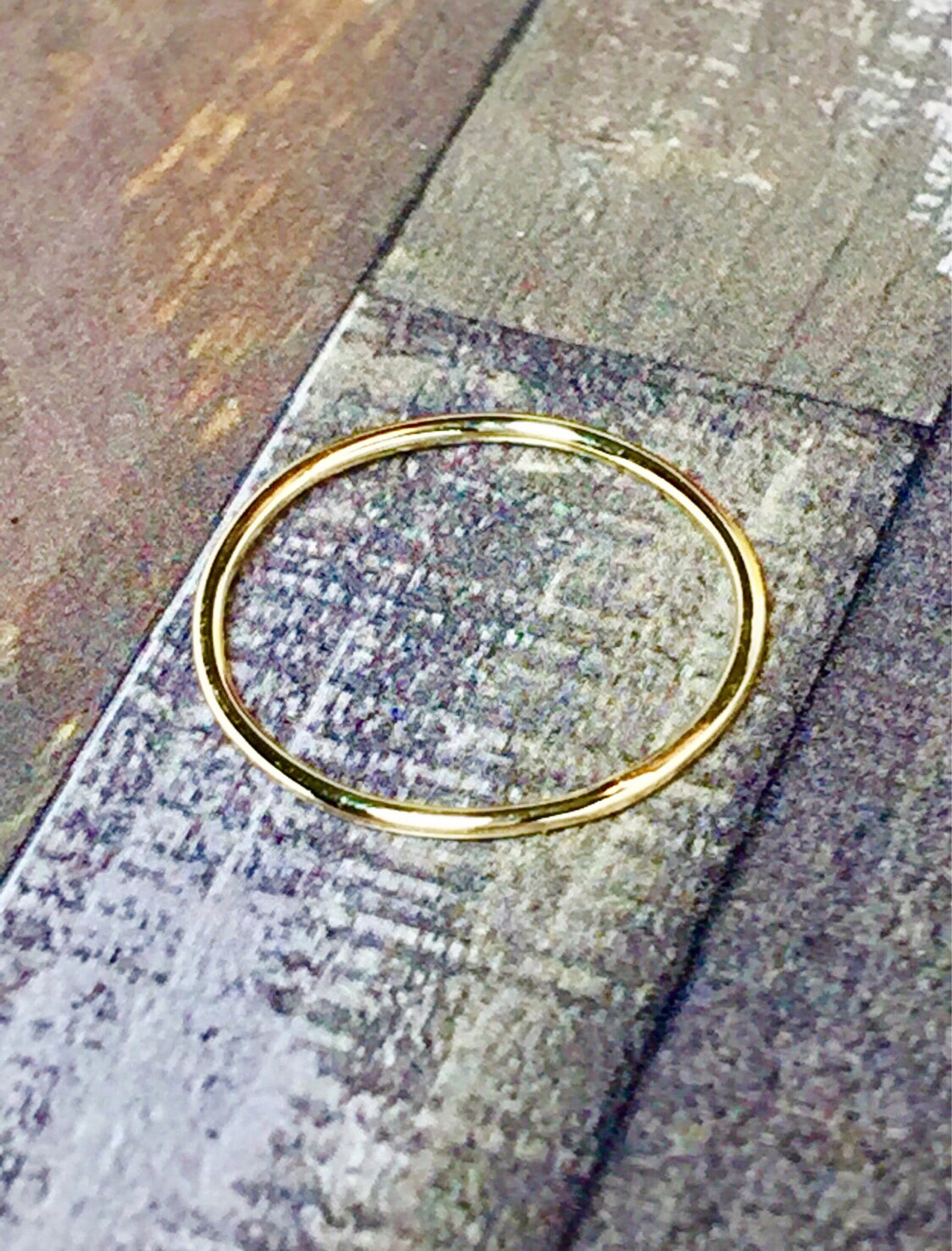 SALE 14k 10k Solid Gold Band Gold Midi Rings Gold Stacking | Etsy