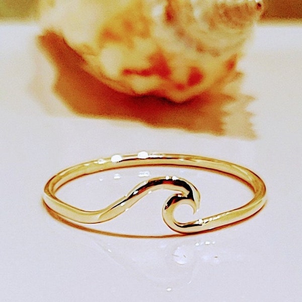 Wave Ring - Etsy