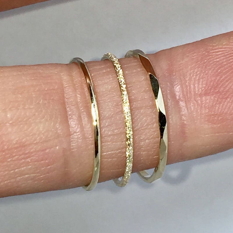 Stacking Ring Set - Etsy