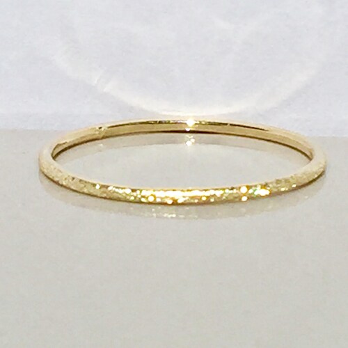 SALE 14k 10k Solid Gold Ladies Thumb Ring Gold Band Rings - Etsy