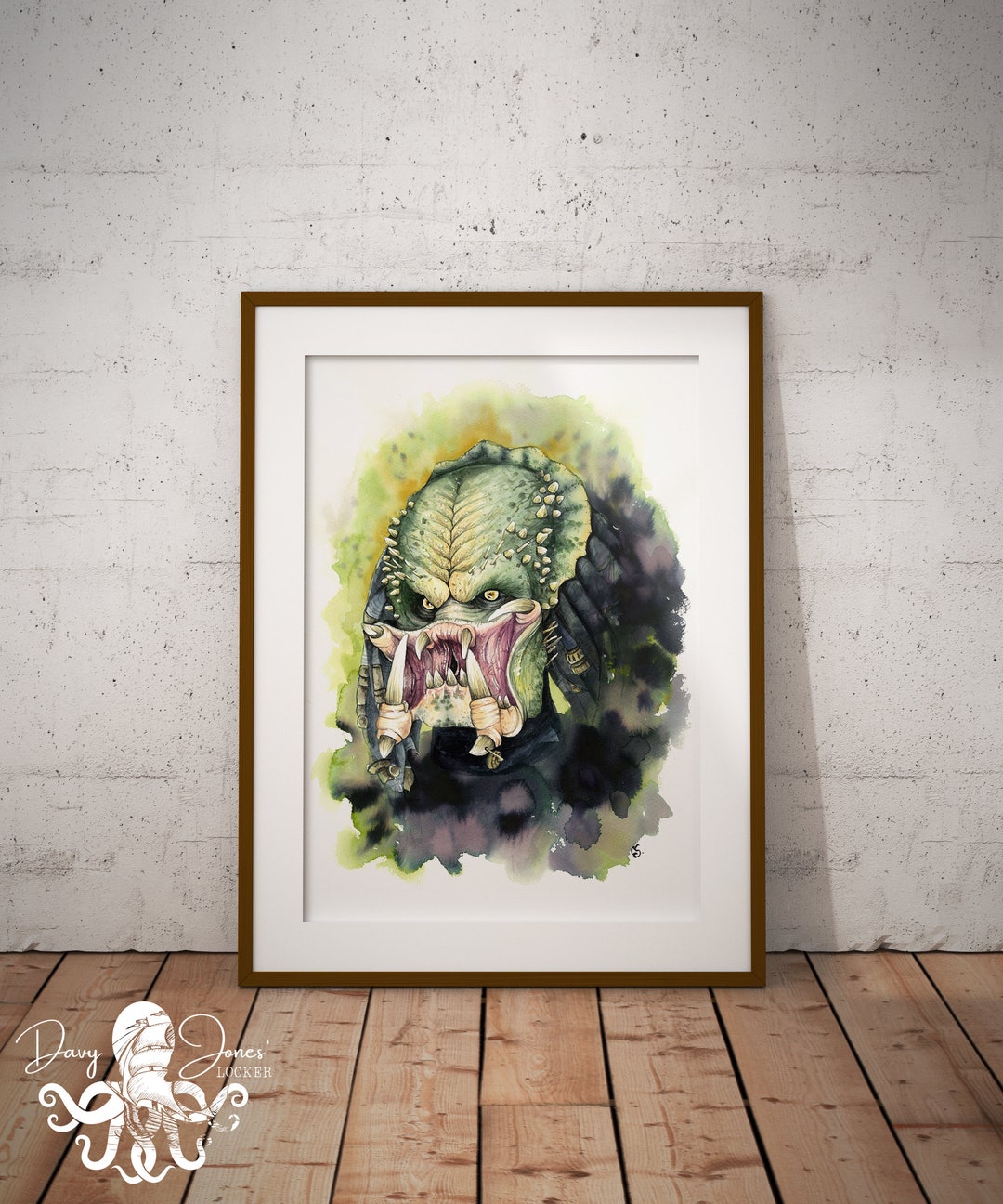 Predator Print Fan Art Wall Decor Movie Poster Gift Film - Etsy