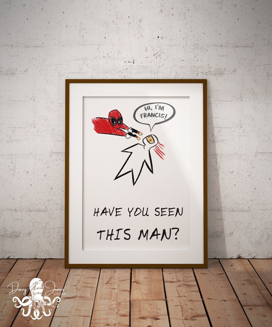 Hand-drawn Fan Art Print - High-quality Matte Paper - 8.5x11 Wall Decor ...