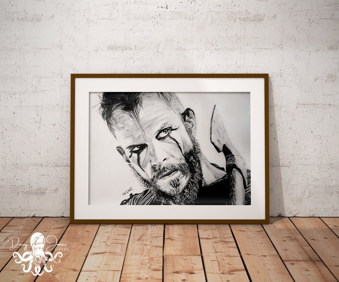 Floki Print 8.5 X 11 Fan Art Vikings Wall Decor TV - Etsy