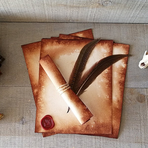 Parchment Scroll - Etsy