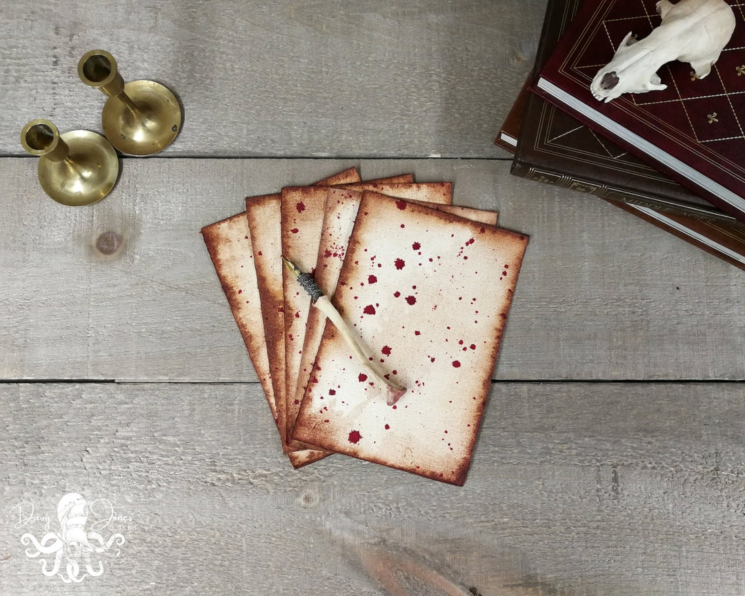 Handmade Canvas Scroll - Waterproof Parchment for LARP - Vintage ...