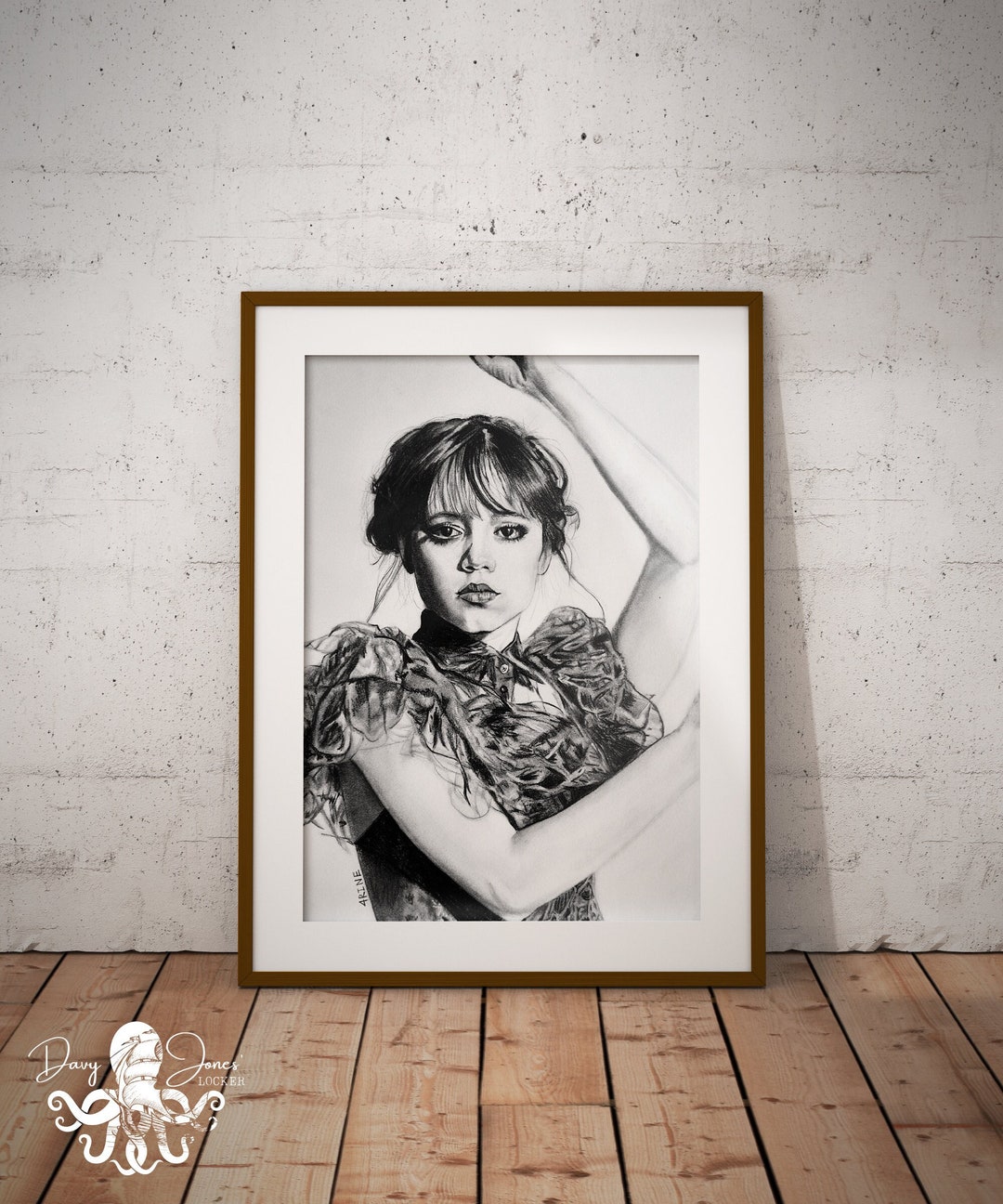 Hand-drawn Fan Art Print - High-quality Matte Paper - 8.5x11 Wall Decor ...