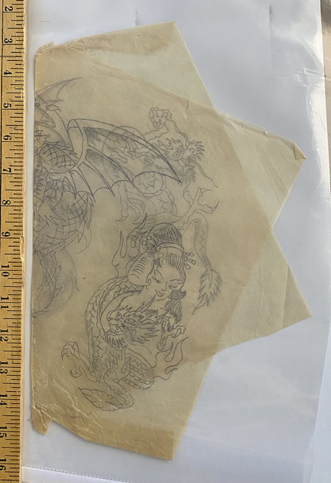 AUTHENTIC Vintage Tattoo Artwork - Etsy