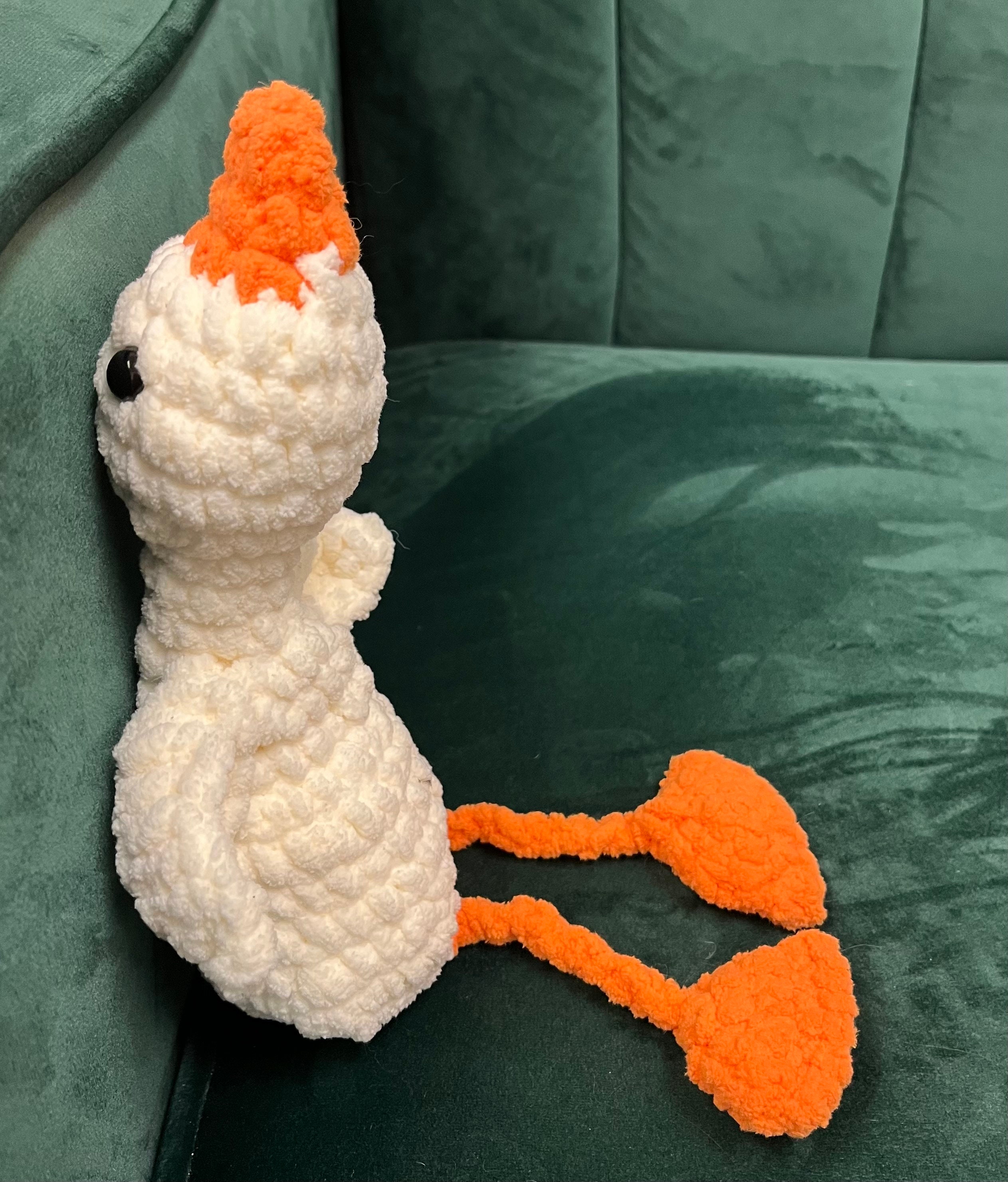 Silly Goose Stuffed Plush Animal Plushie Untitled Goose Game - Etsy