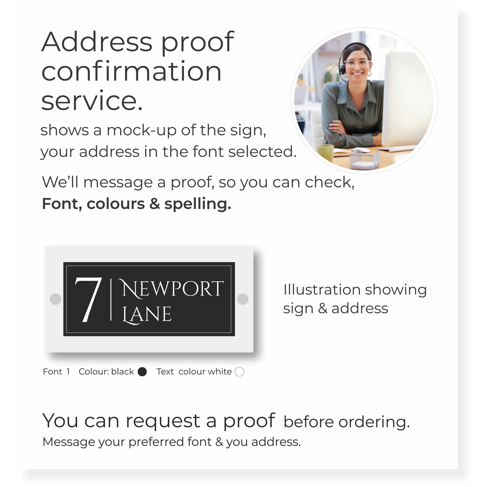 Contemporary Personalised Gift House Door Gate Address Sign - Etsy UK