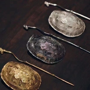 Silver Turtle-shell Like Tea Scoop With Long Tea Spoon for Serving ...