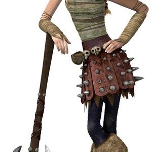 Astrid Hofferson Shoulder Armor - How to Train Your Dragon 1, 2, & 3 ...