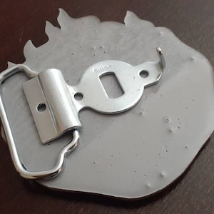 Ruby Rose Silver Brooch Pin or Belt Buckle - RWBY Cosplay - Etsy