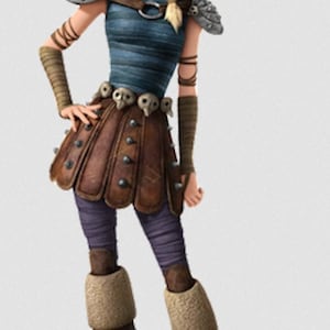 Astrid Hofferson Shoulder Armor - How to Train Your Dragon 1, 2, & 3 ...