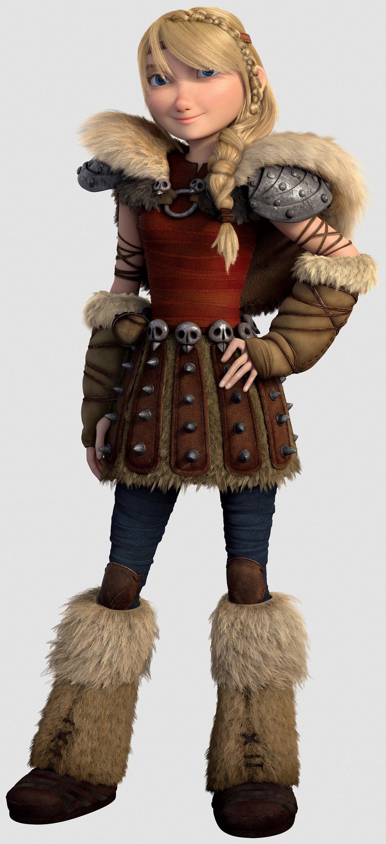 Astrid Hofferson Shoulder Armor - How to Train Your Dragon 1, 2, & 3 ...