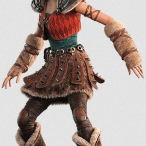 Astrid Hofferson Shoulder Armor - How to Train Your Dragon 1, 2, & 3 ...