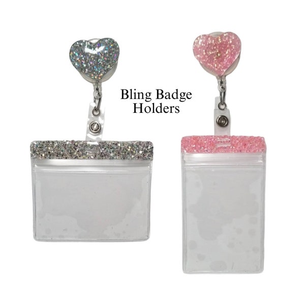 Bling Badge Holder - Etsy