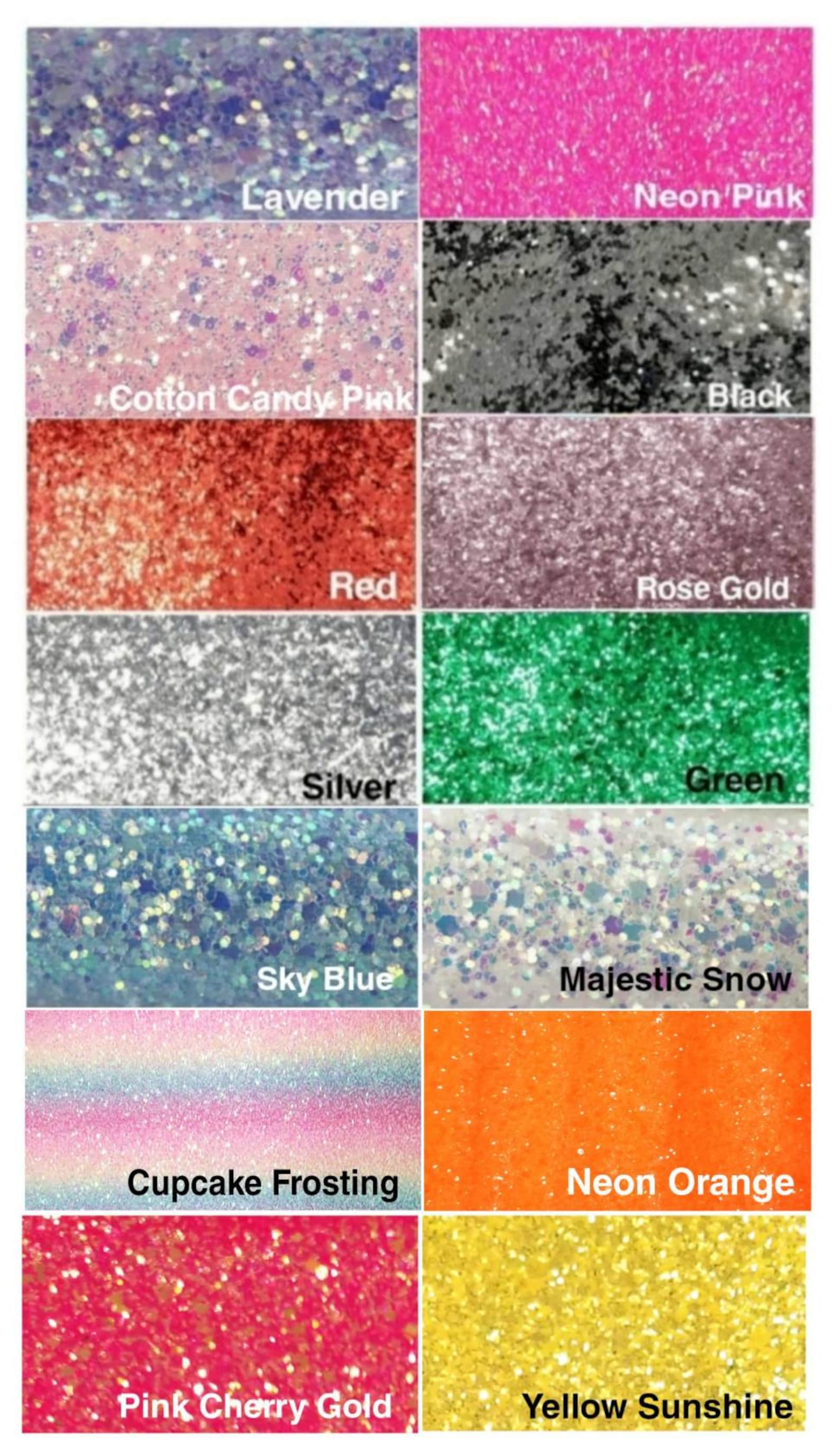 Glitter Compact Mirror Travel Size Gloss Sealed Sparkle - Etsy