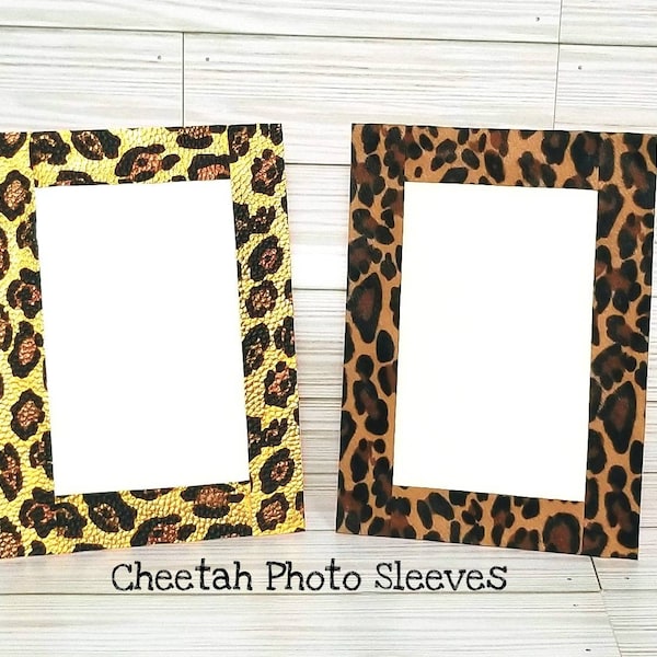 Cheetah Print Picture Frames - Etsy