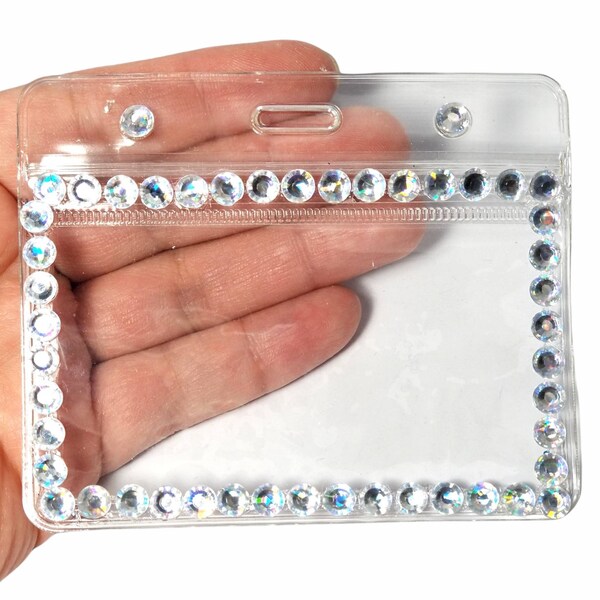 Bling Badge Holder - Etsy
