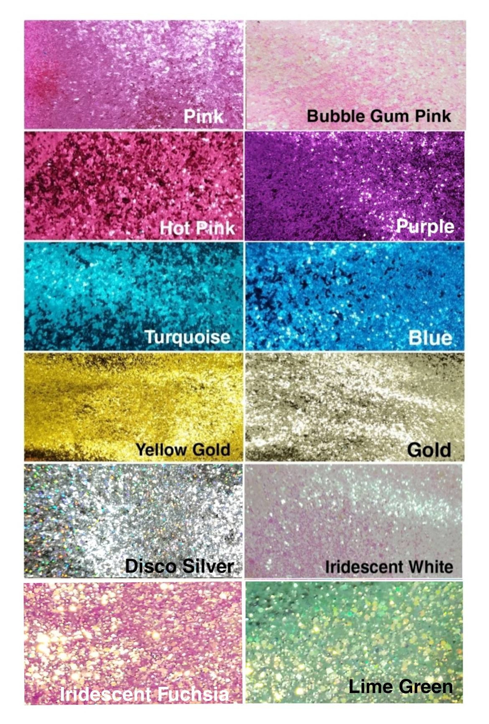 Wall Glitter Name Plate 8x2 Gloss Sealed Sparkle Bling Work - Etsy