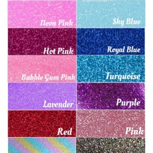 Glitter Name Tag PIN or MAGNET Work Badge Sealed Sparkle Personalized ...