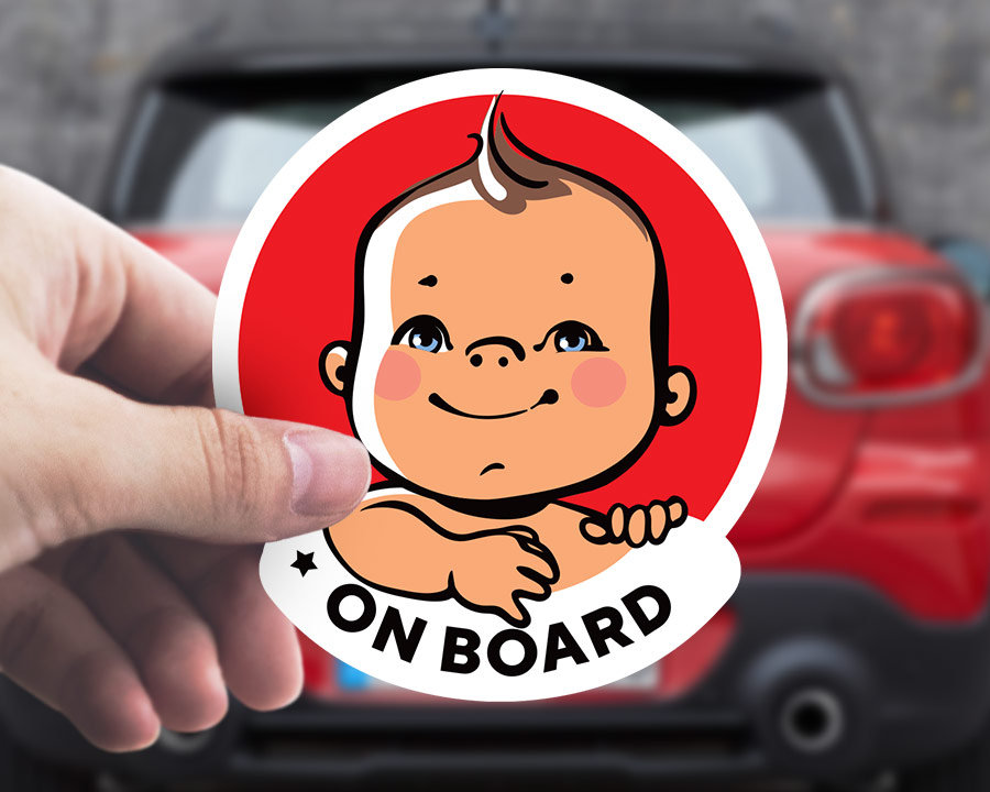 Baby on Board Vinyl Car Window Sticker for Woman. Newborn | Etsy
