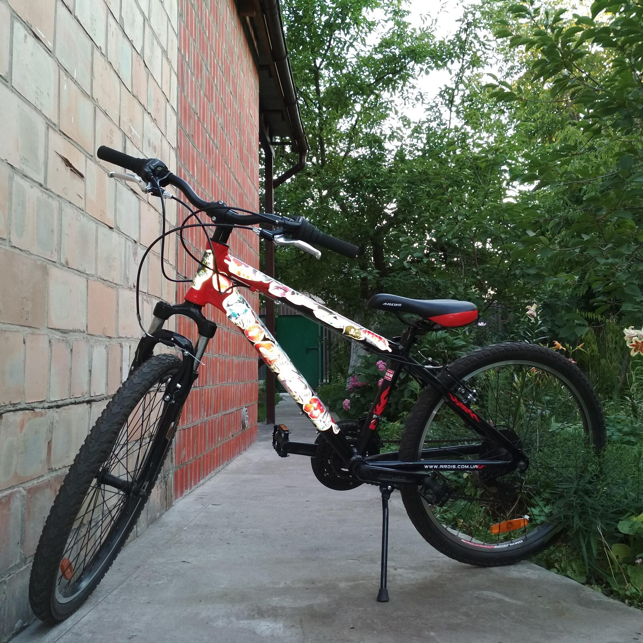 Reflective bike sticker pack Watercolor blue shark 4x8 | Etsy