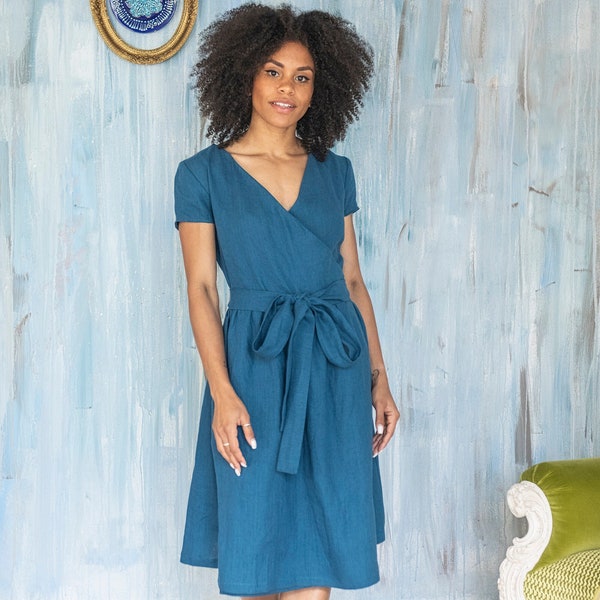 Organic Linen Dress - Etsy