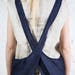 Japanese Apron Dress Pattern, Square Cross Apron, Pinafore Aprons ...