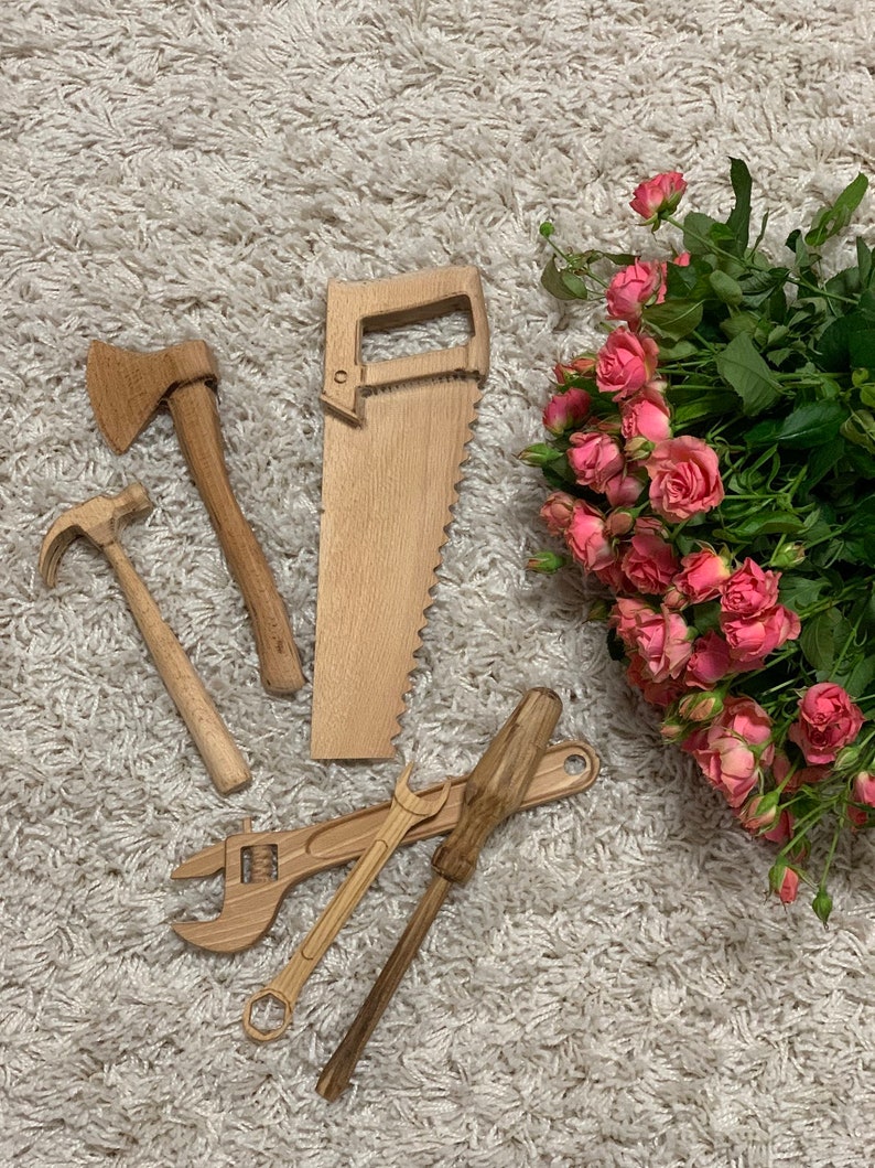 Wooden Kids Tools Kids Toys Crafts for Kids Kids Tools - Etsy
