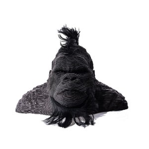 3D Cardboard Monkey Paper Puzzles, Corrugated Board,papercraft Animal ...