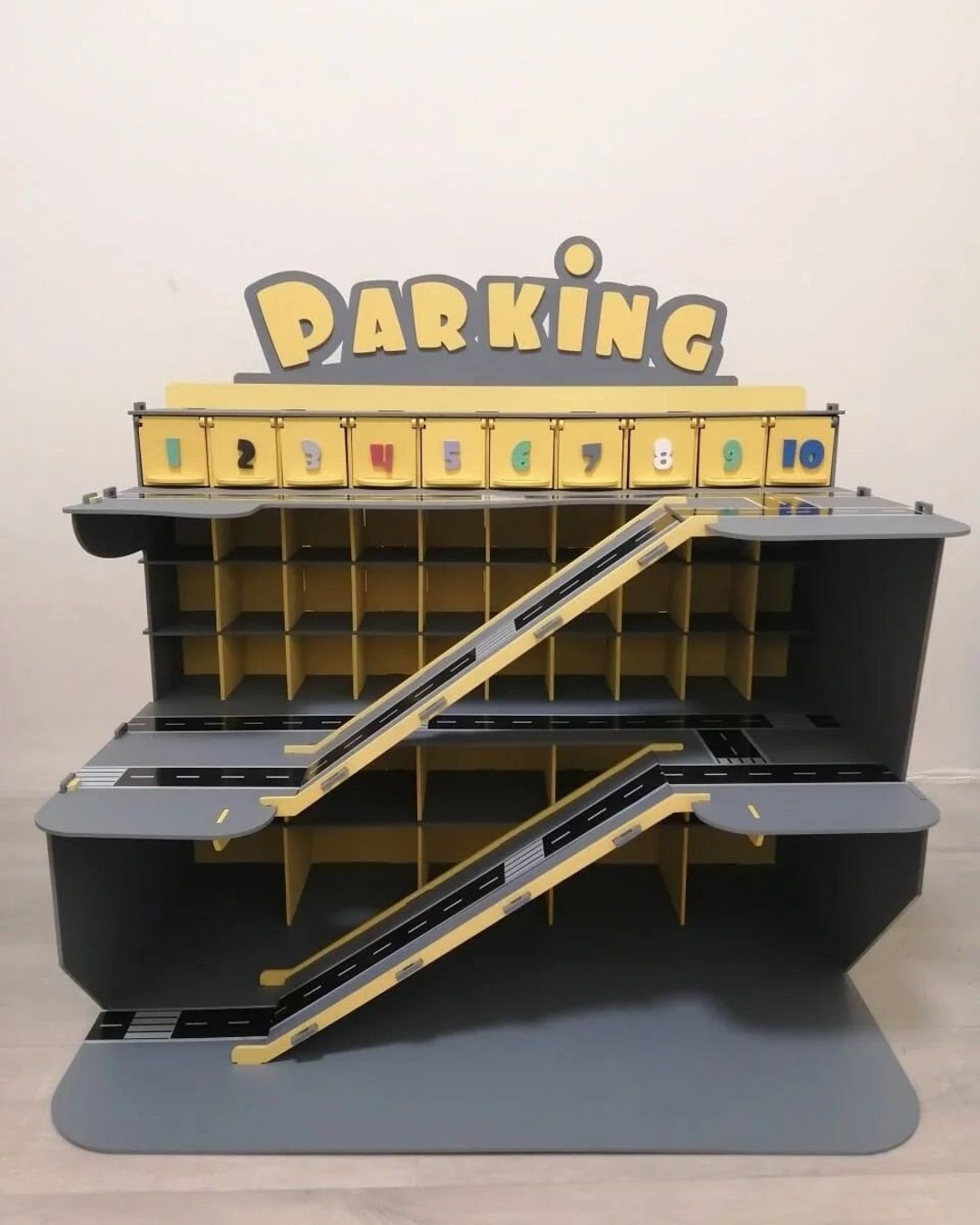 Toy Parking Lot for Toy Cars , Toy Storage Organizer, Toy Car Garage ...