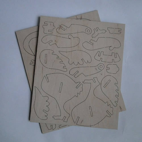 Wooden 3D Airplane Aircraft Woodcraft Construction Kit Wooden - Etsy