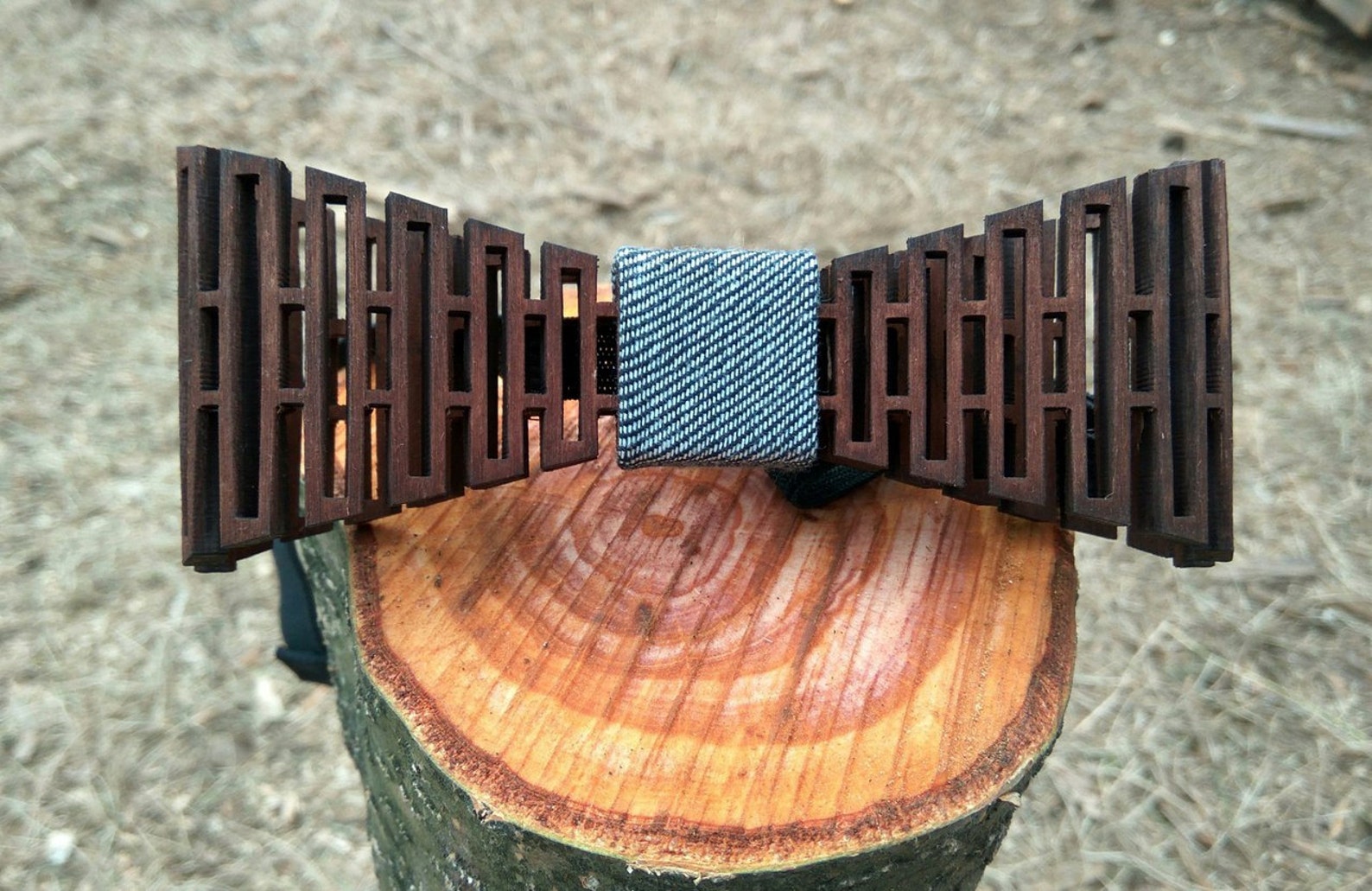 Wooden 3D Bow Tie Flexion Gift / Unique Design / Gift for Men / Wedding ...