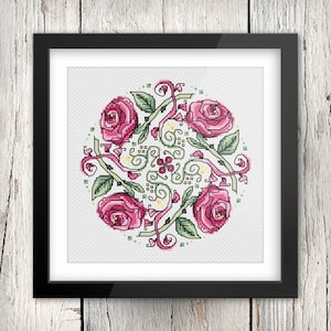 celtic rose needlecraft