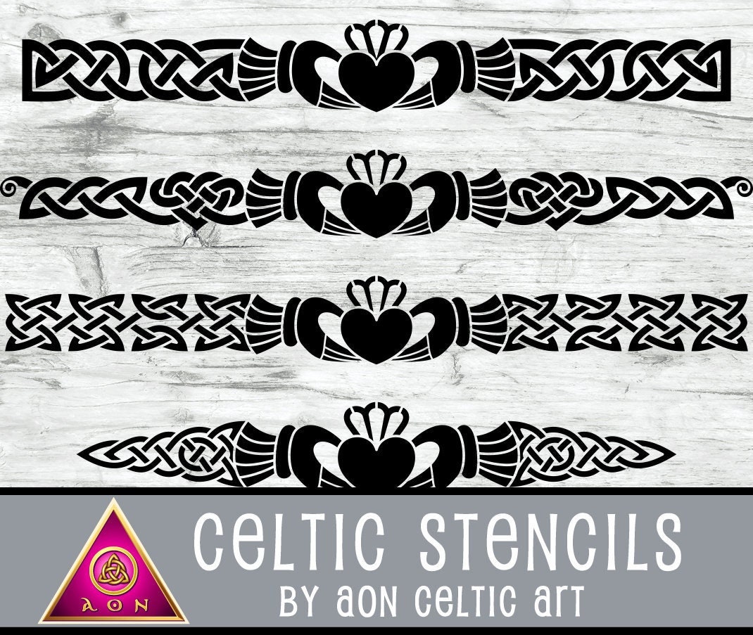 Celtic Knot Border Stencils