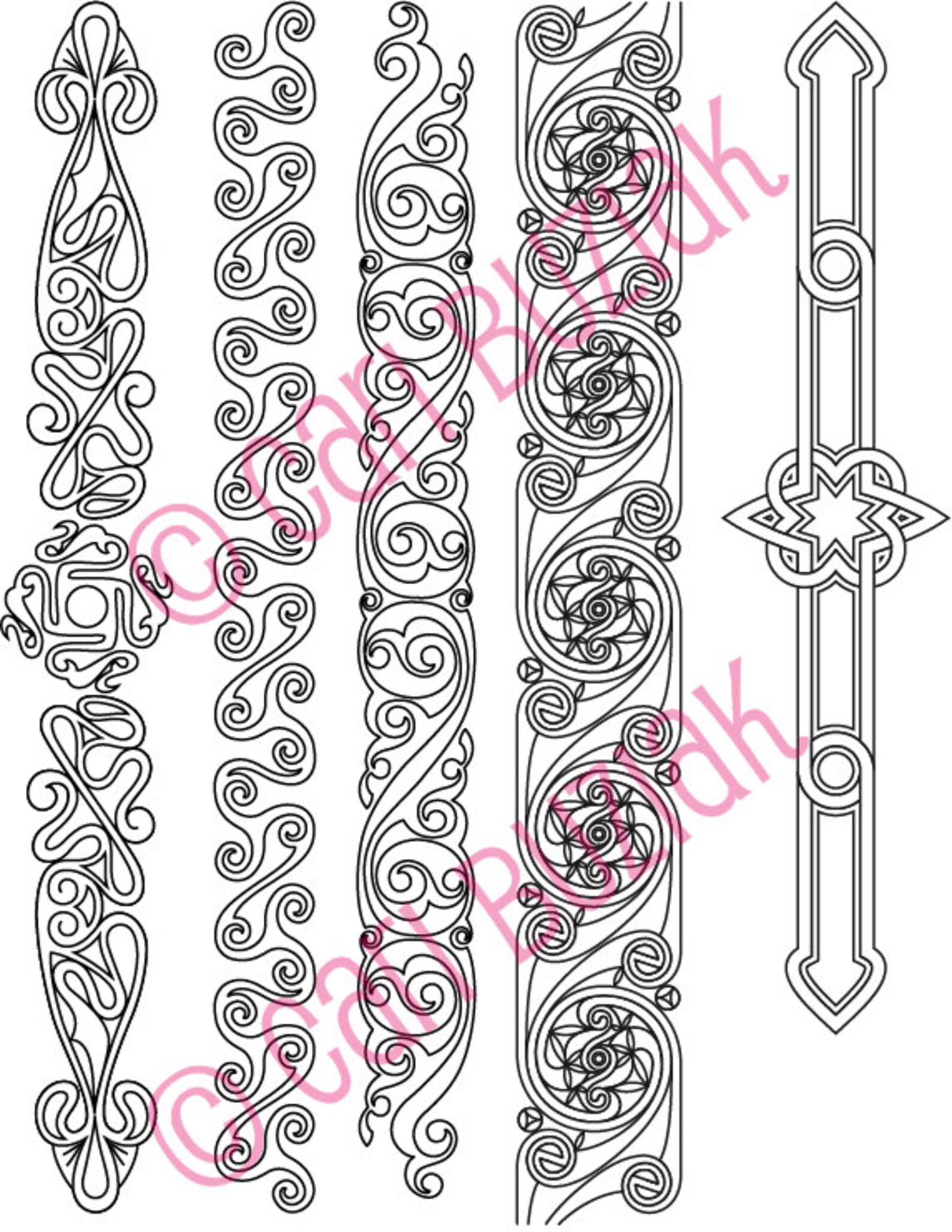 CELTIC TATTOO Clipart Celtic ARMBAND Designs Flash - Etsy Hong Kong