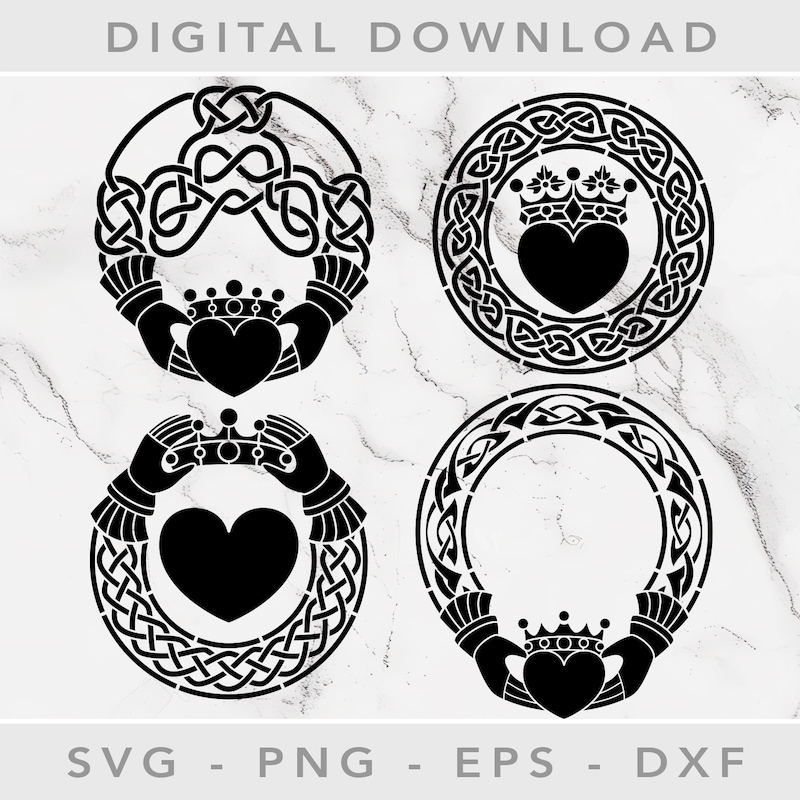 Claddagh Symbol - Etsy