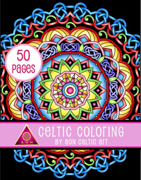 Celtic Mandalas To Color