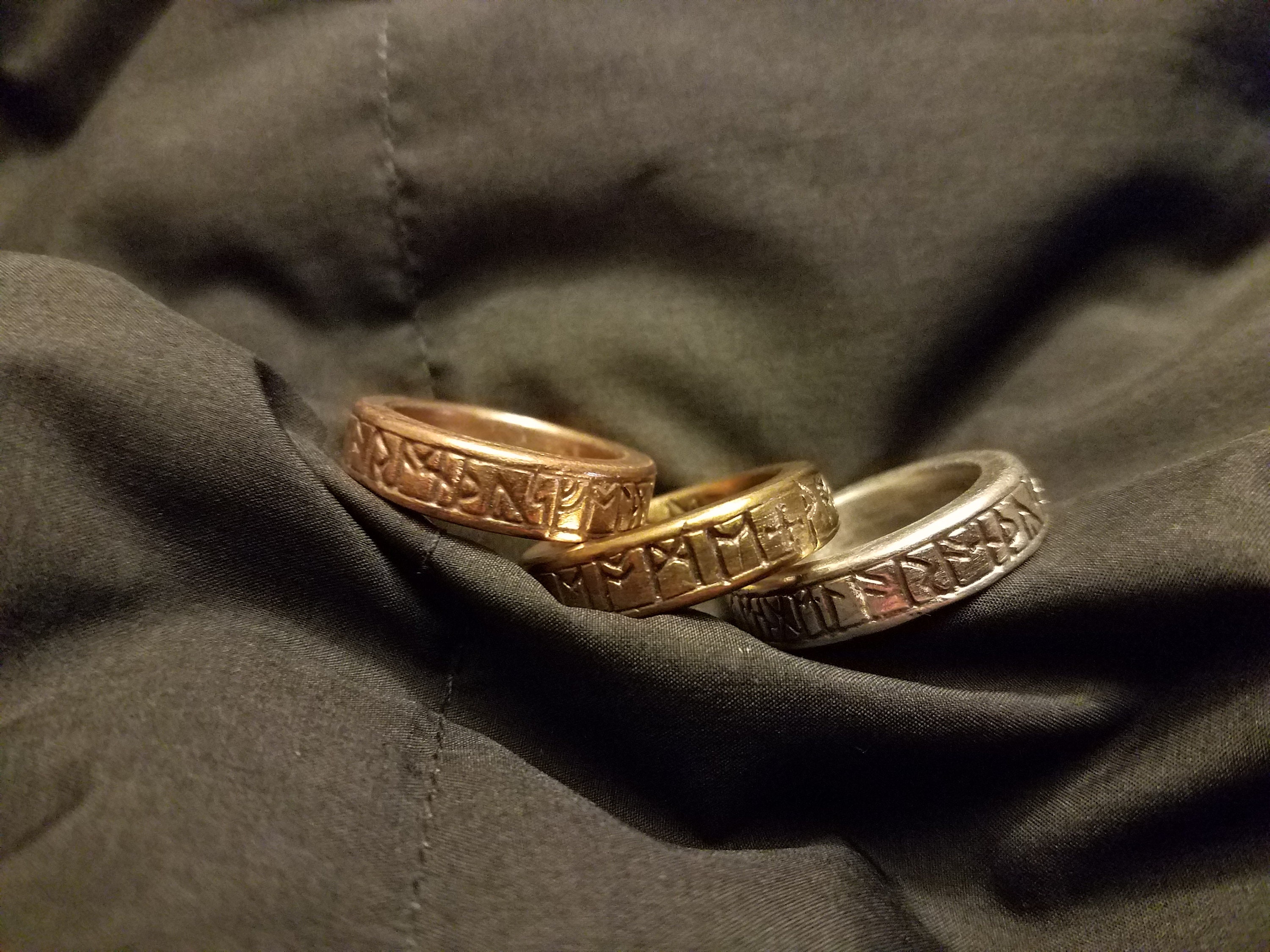 Rune Ring Anglo-saxon Kingmoor Ring-inspired - Etsy