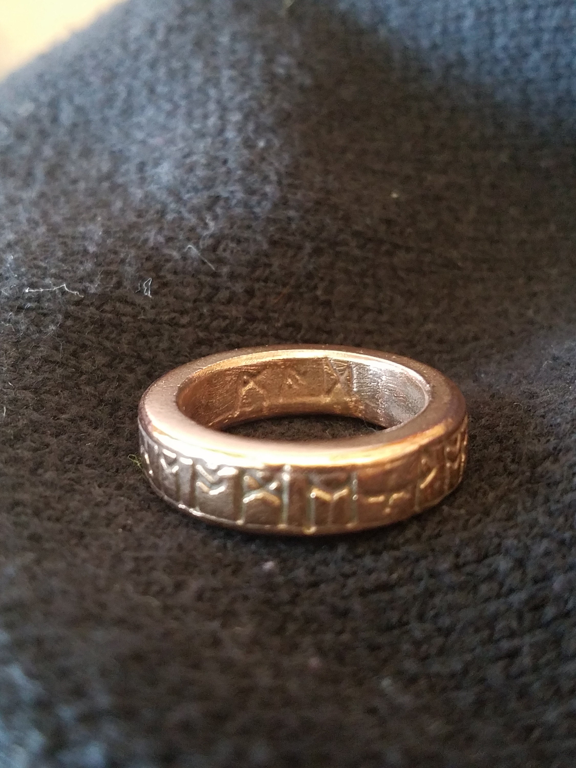 Rune Ring Anglo-saxon Kingmoor Ring-inspired - Etsy