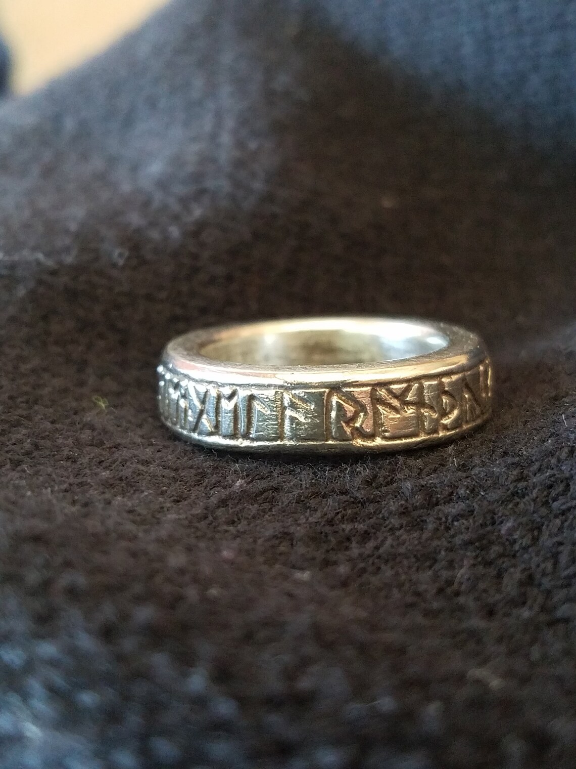 Rune Ring Anglo-saxon Kingmoor Ring-inspired - Etsy