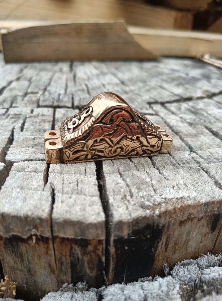 Anglo-saxon Pommel Cap - Etsy