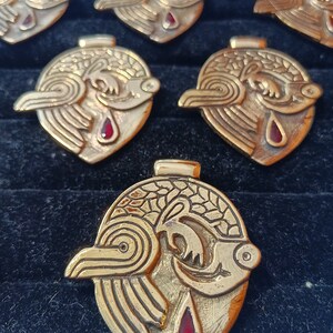 Pelican Medallion - Anglo Saxon Staffordshire Hoard Inspired - Cast ...