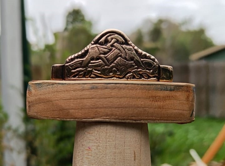 Anglo-saxon Pommel Cap - Etsy