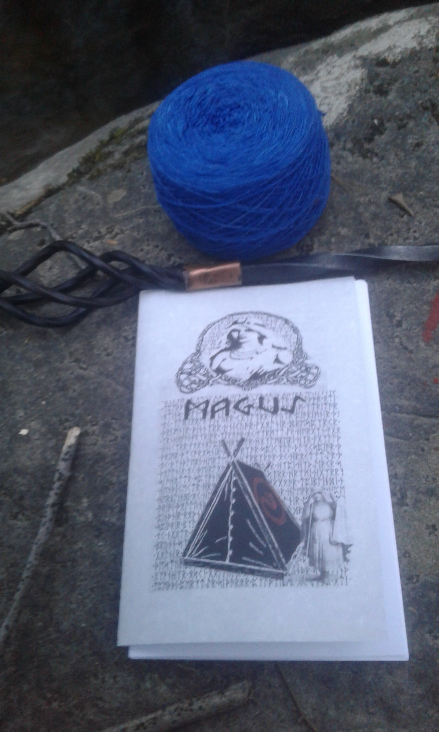 Magus Zine Vol. 2 Occult Zine, Seidr, Volva, Black Tent, Entheogen ...