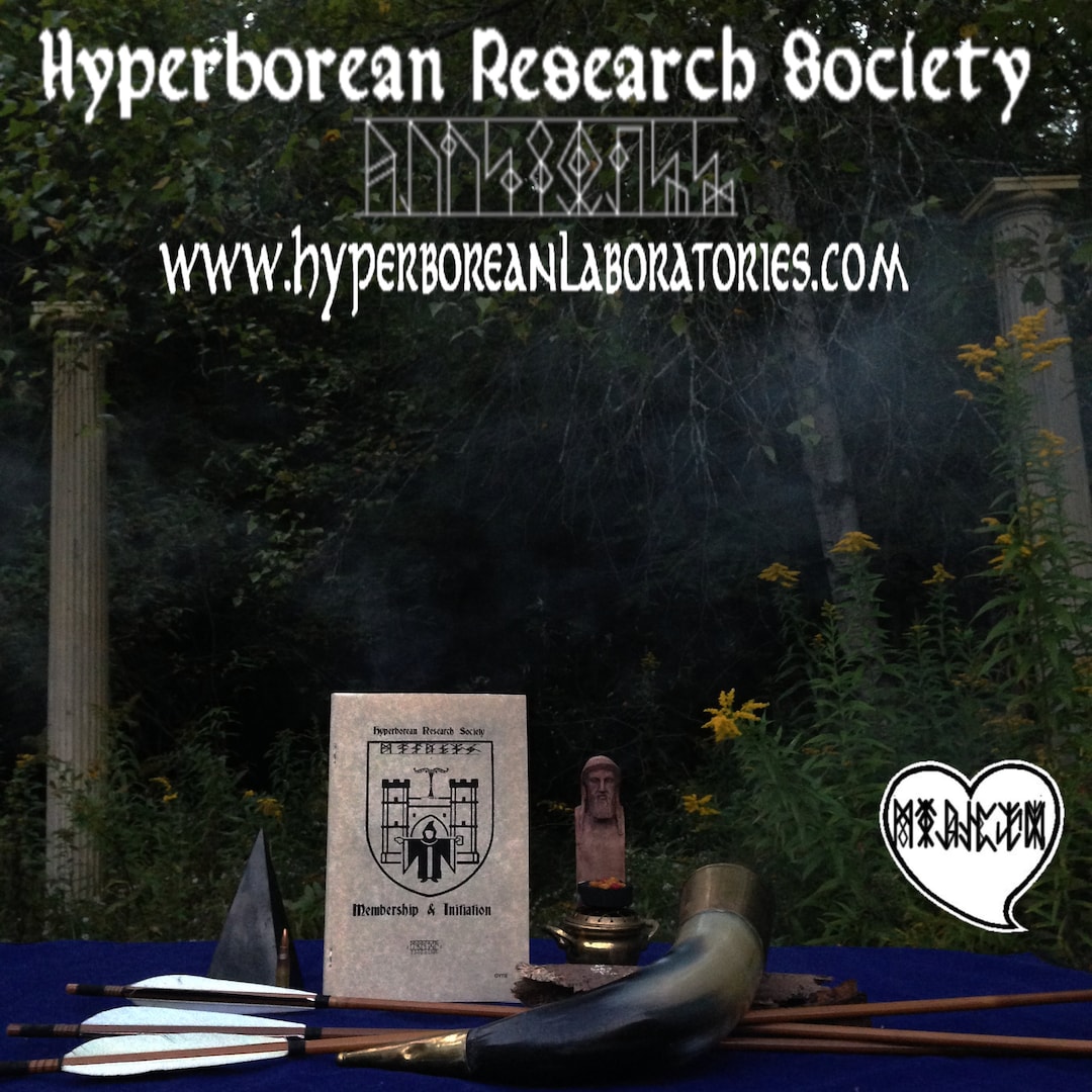 Hyperborean Research Society Initiation and Membership Zine - Etsy