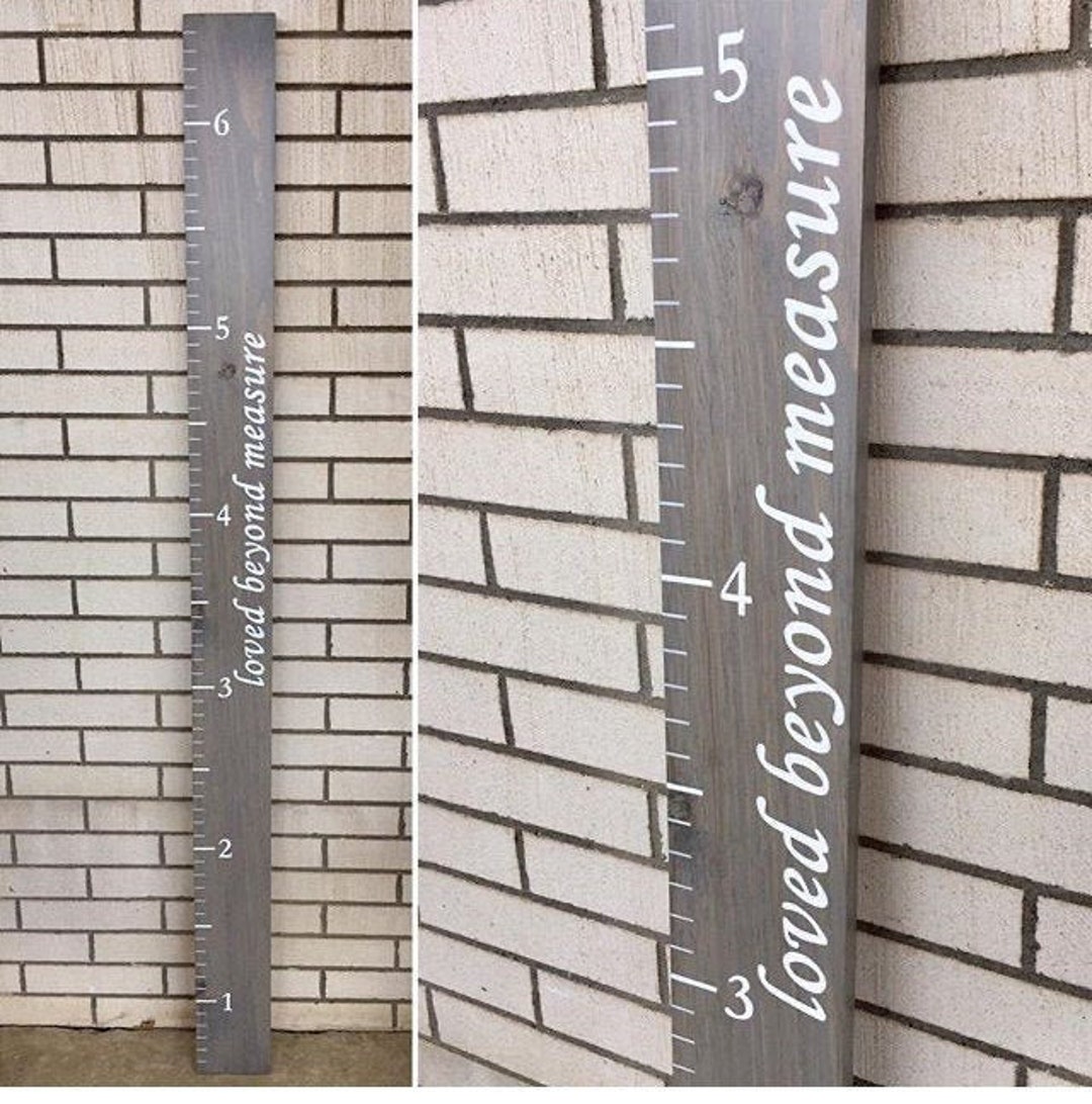 Loved Beyond Measure Growth Charts Assorted Sizes - Etsy