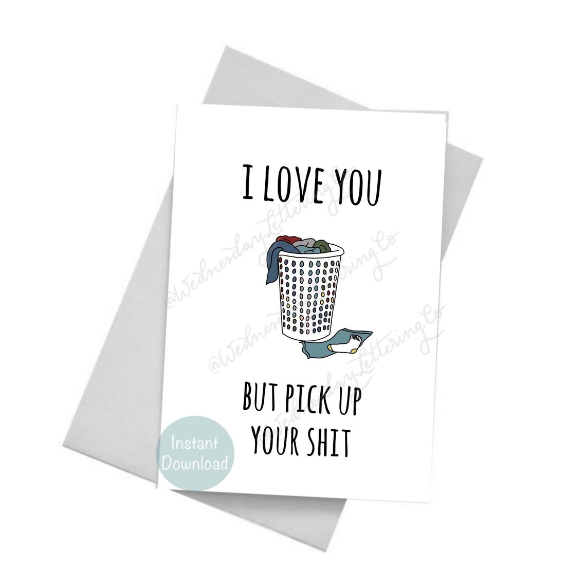 Funny Card for Him, Printable Card, Boyfriend Card, Funny Marriage Card ...