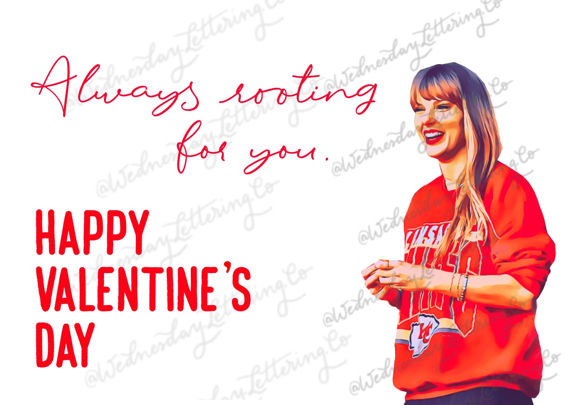 Taylor Swift Valentine’s Day Card, Printable Card, Swiftie Valentine ...